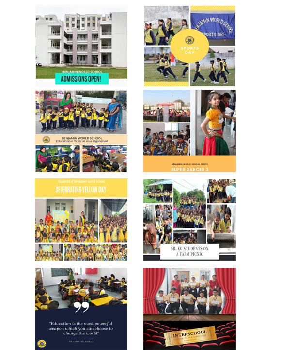 Benjamin World School, Vadodara Helpline