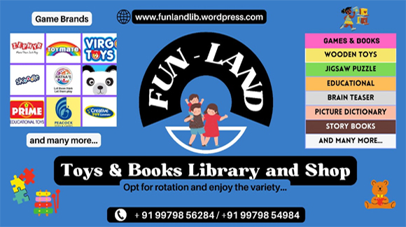 FunLand Toys and Books Library, Vadodara Helpline