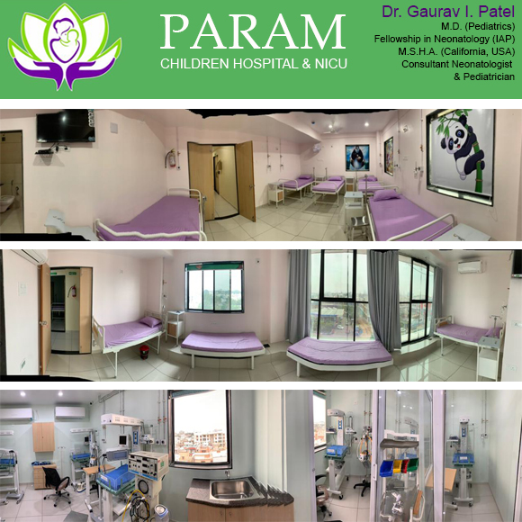 Param Children Hospital & NICU (Dr. Gaurav I. Patel), Vadodara Helpline