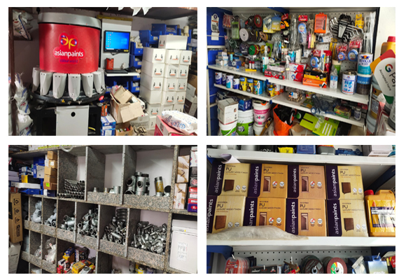 Raj Hardware and Paints, Vadodara Helpline