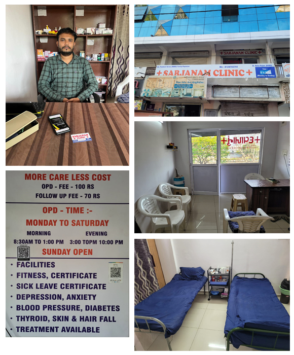 Sarjanam Clinic (Dr. Prashant Verma), Vadodara Helpline