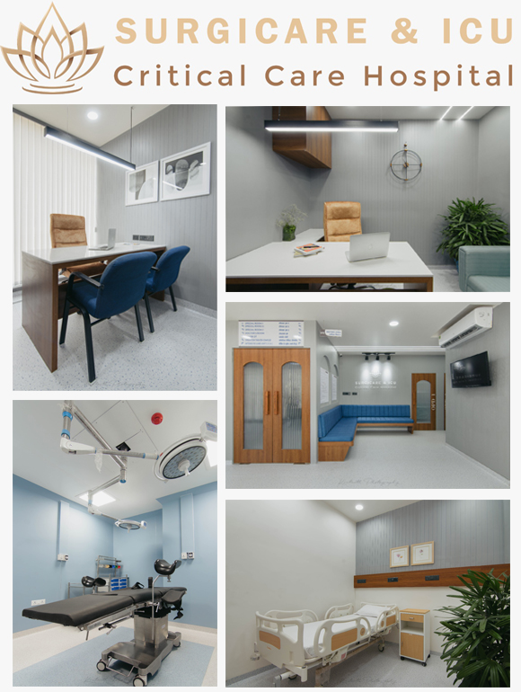 Surgicare & ICU Critical Care Hospital, Vadodara Helpline