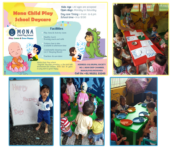 Mona Child Play School, Vadodara Helpline